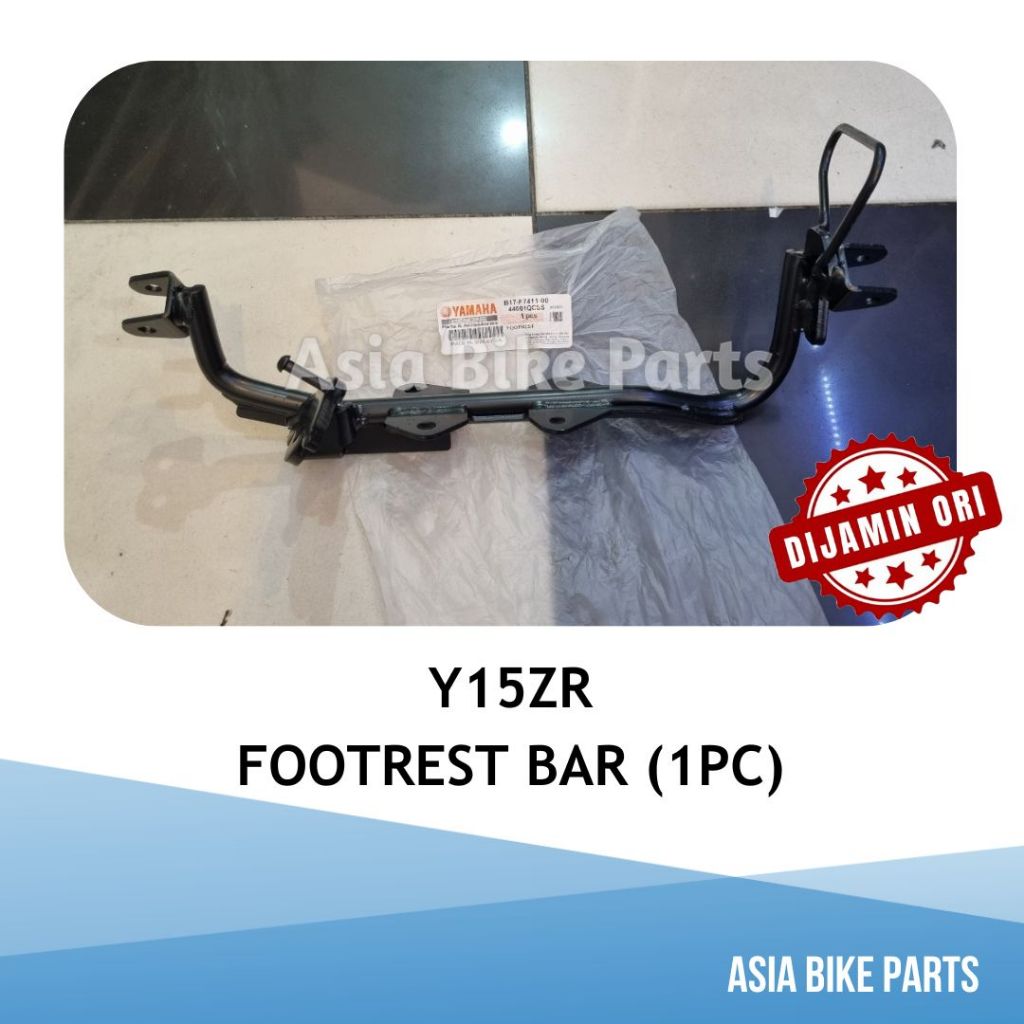 Yamaha Original Y15ZR V1 V2 Front Footrest Bar / Besi Pemijak Pedal Depan - B17-F7411-00 ...