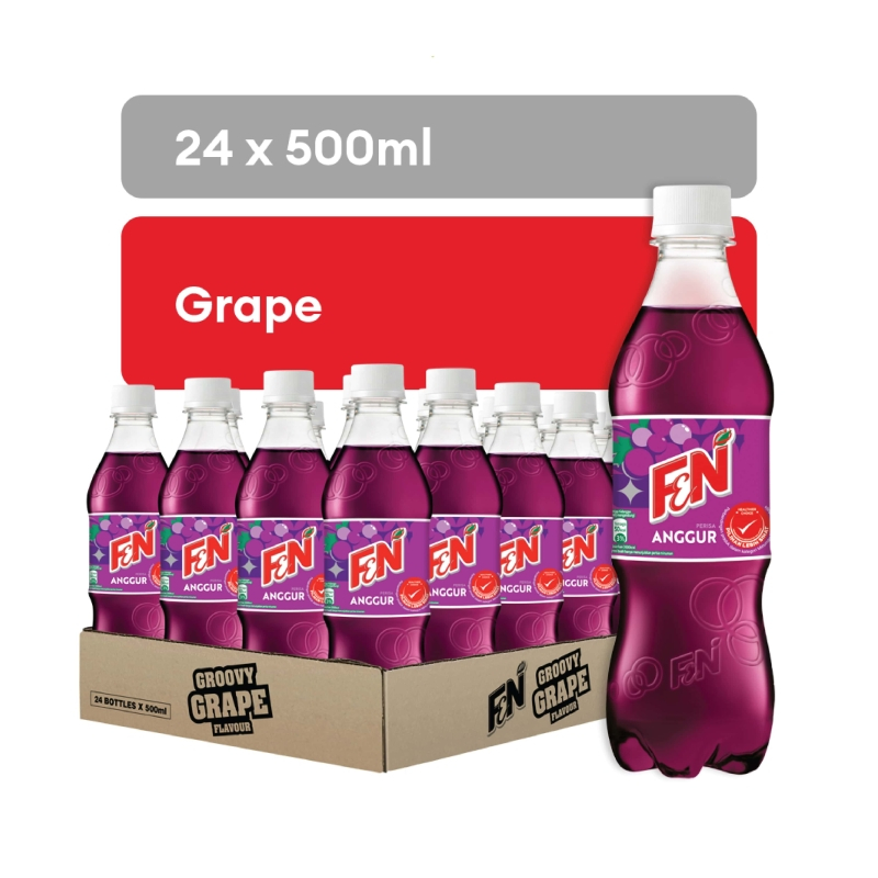 F&N FUN FLAVOURS GRAPE 500ML X 24 BOTTLES (1 CARTON) | Shopee Malaysia