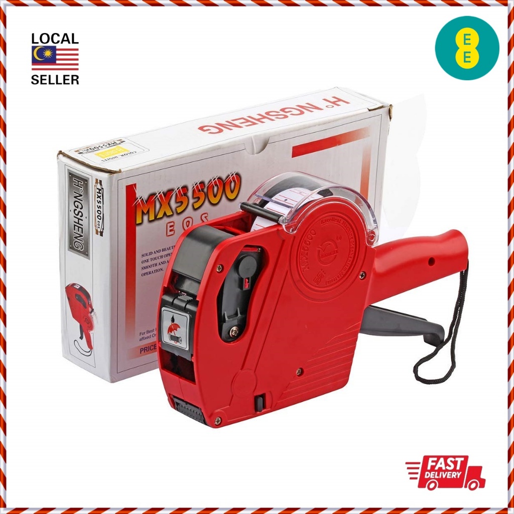 Price Tag Machine Mesin Harga Label Machine Labeler Labelling Cashier ...