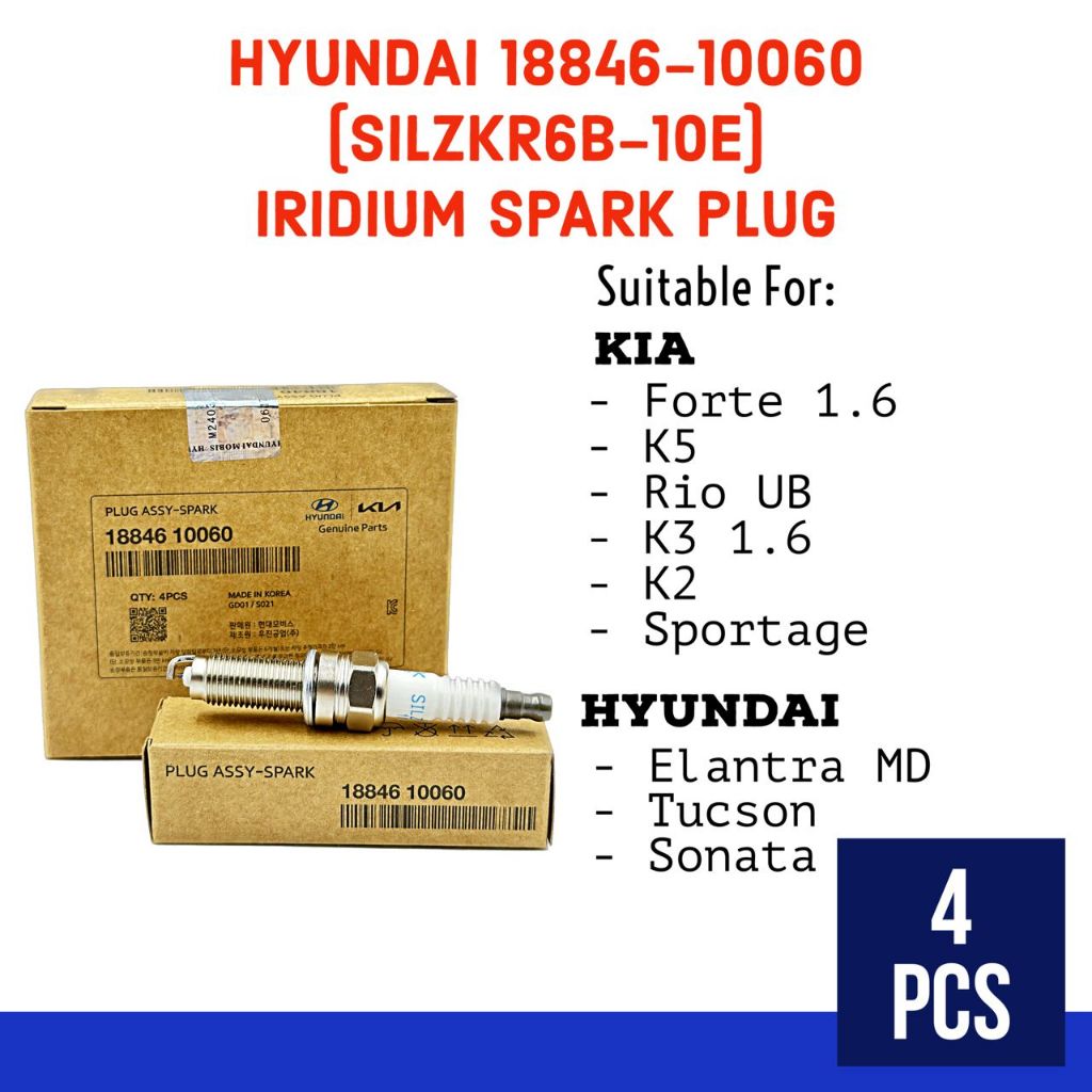 【100% ORIGINAL】 HYUNDAI 18846-10060 (SILZKR6B-10E) PALAM PENCUCUH ...