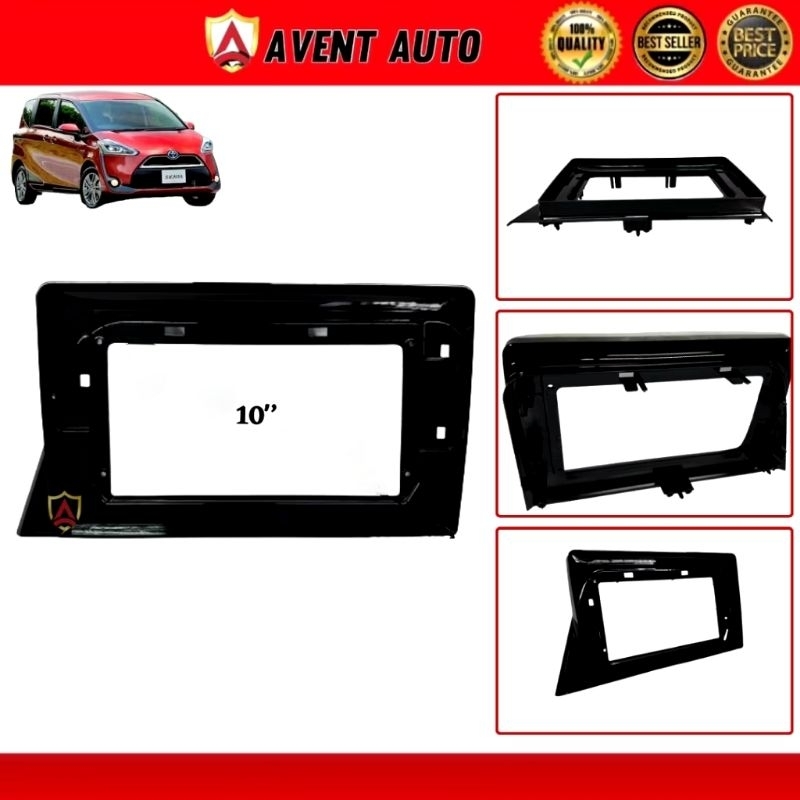 Toyota Sienta 2015-2021 Android Player Casing 10" inch with 4H Socket ...