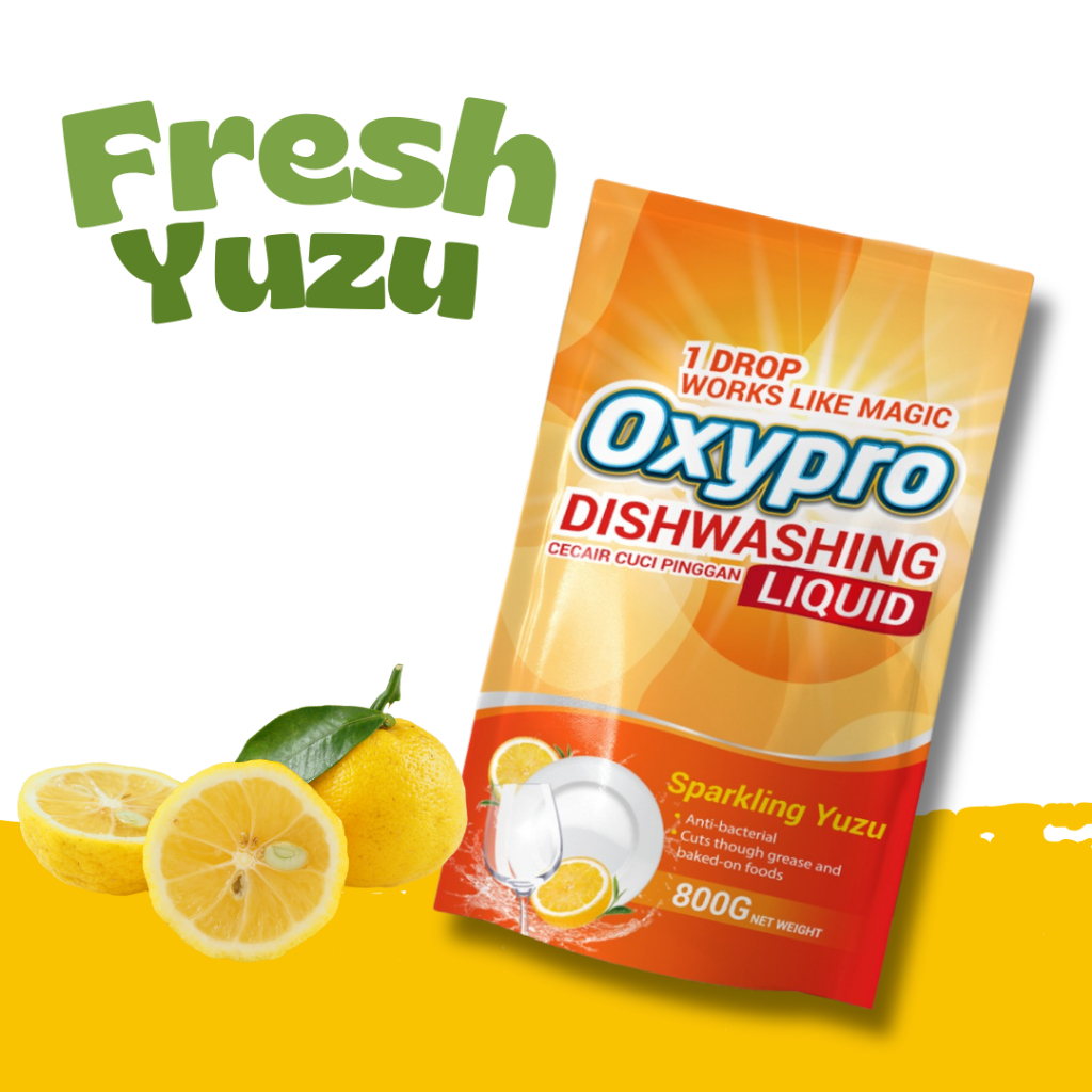 Oxypro Dishwashing Liquid Detergent 800g Anti Bacteria | Shopee Malaysia