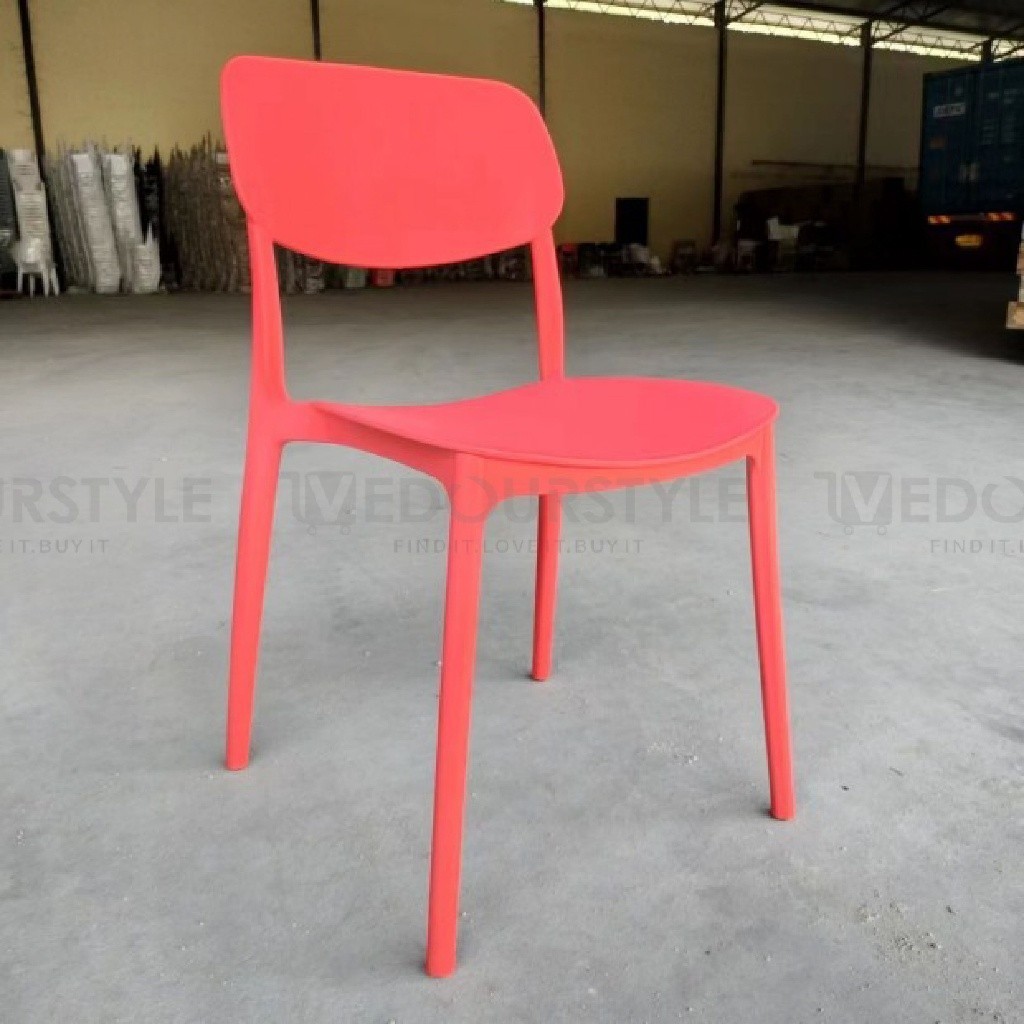 (BIG SIZE) Vedourstyle Nordic Candy Chair Plastic Chair Cafe Chair ...