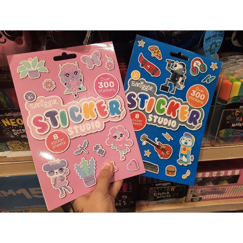 Smiggle Sticker Book | Shopee Malaysia
