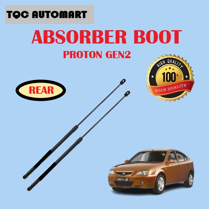 Proton Gen2 PW831968 Rear Bonnet Damper Rear Boot Absorber Boot Right ...