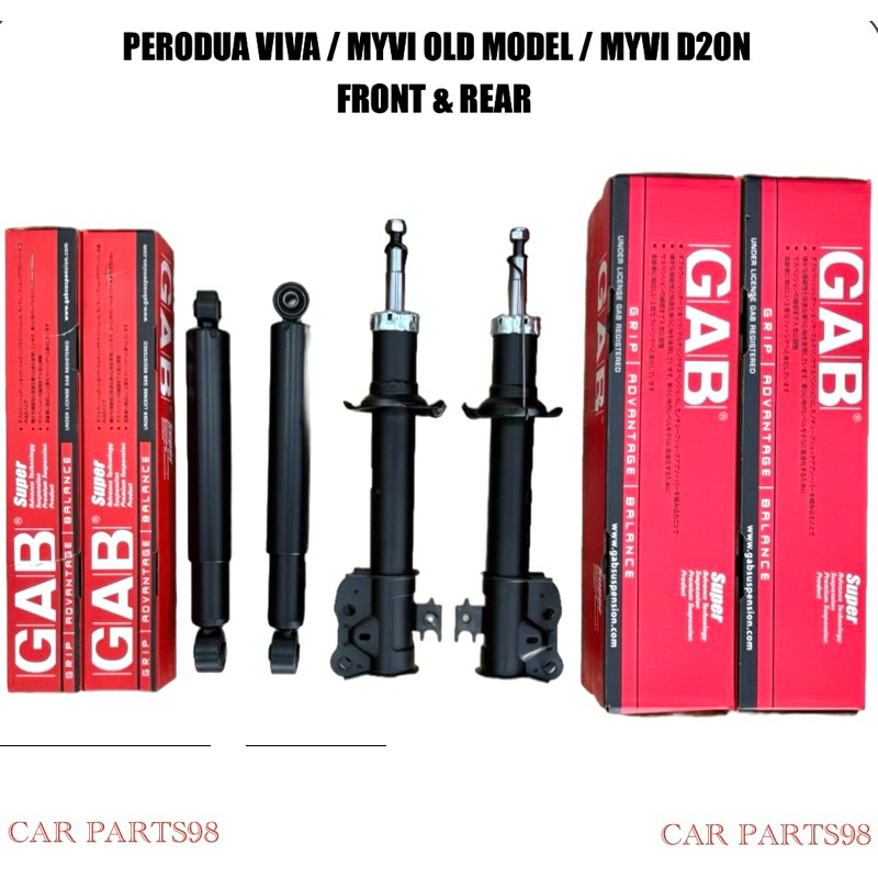 GAB ABSORBER PERODUA VIVA / MYVI OLD MODEL / MYVI D20N | Shopee Malaysia