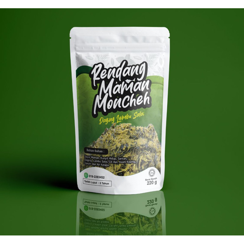 RENDANG MAMAN MONCHEH (DAGING LEMBU SALAI) READY TO EAT 220g | Shopee ...
