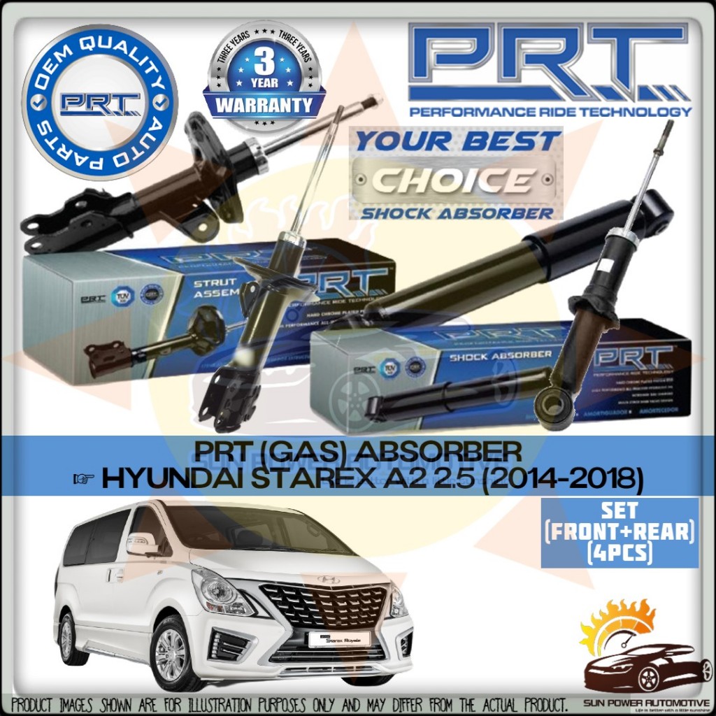 PRT Hyundai Starex A2 2.5 (2014-2018) Gas Shock Strut Absorber ( FRONT ...