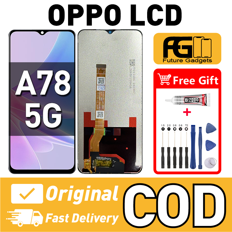 LCD OPPO A78 5G Compatible For ORIGINAL LCD Skrin Touch Screen ...