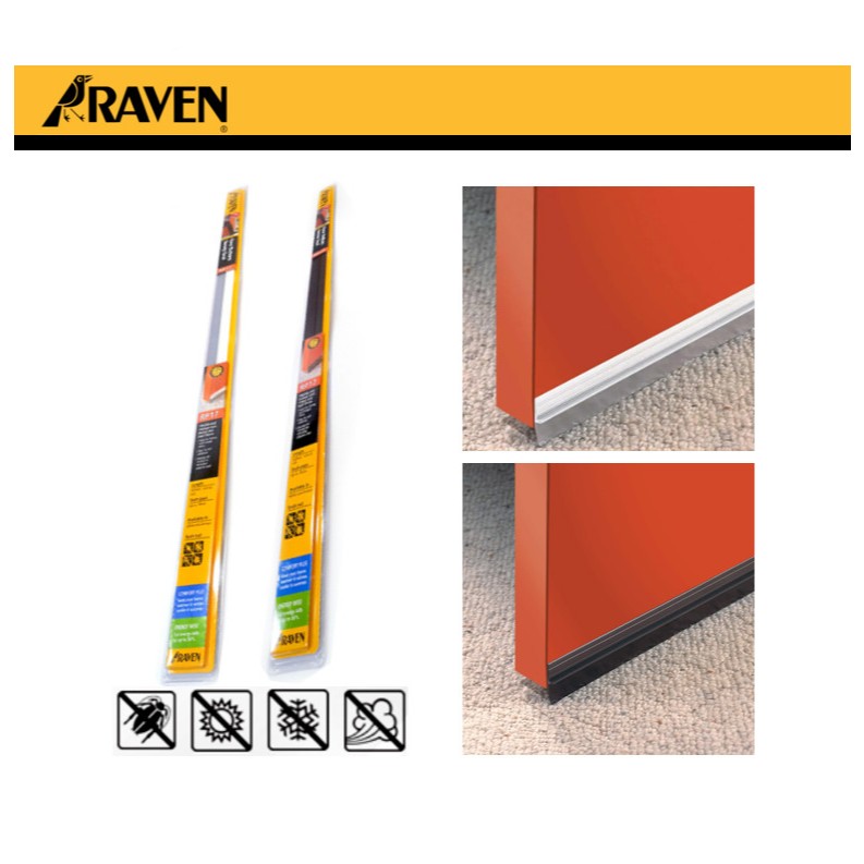 Raven RP17 Door Bottom Seal Adhesive Strip Wind And Dust Seal | Shopee ...