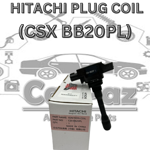 ORIGINAL HITACHI PLUG COIL (CSX BB20PL) NISSAN X'TRAIL 2.0 T32, SERENA ...
