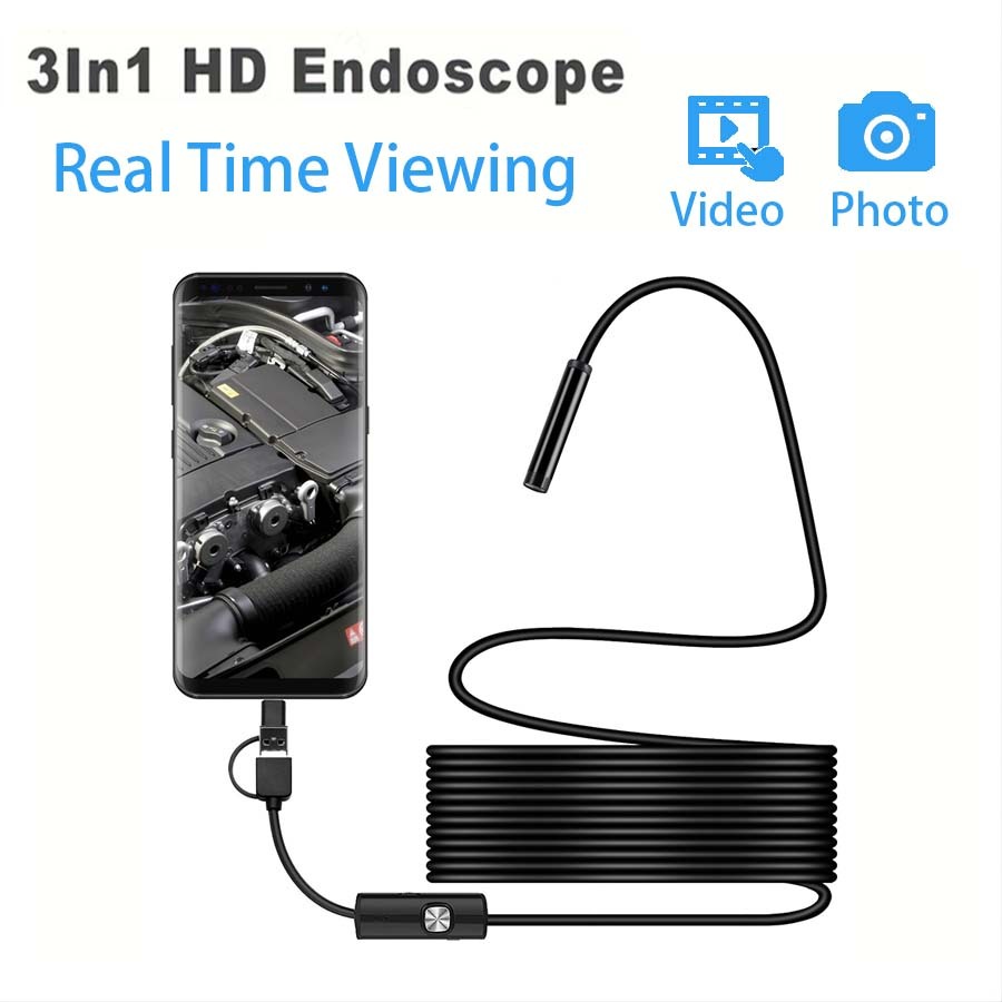 Type-C waterproof endoscope camera Suitable for tablets and mobile ...