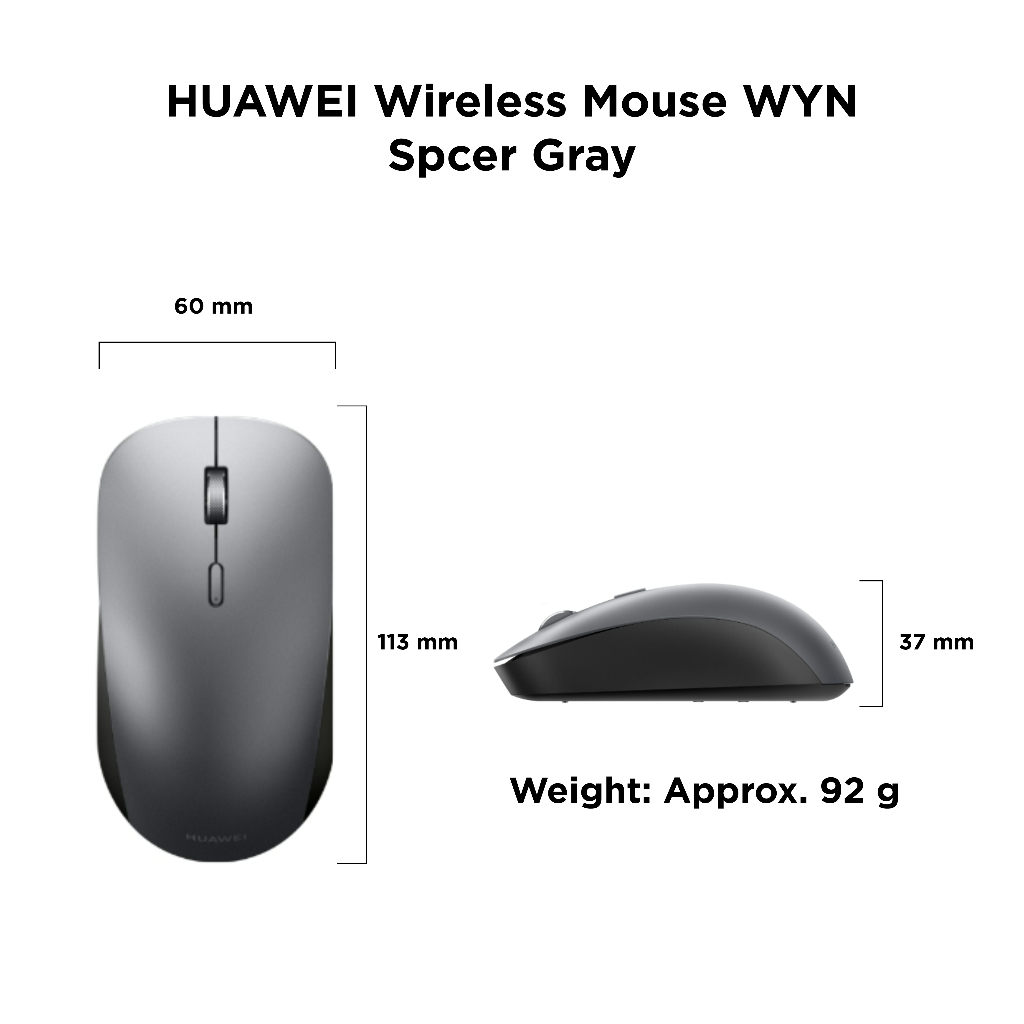 HUAWEI Bluetooth Mouse Generation 2 CD23 ( Original ) | Shopee Malaysia