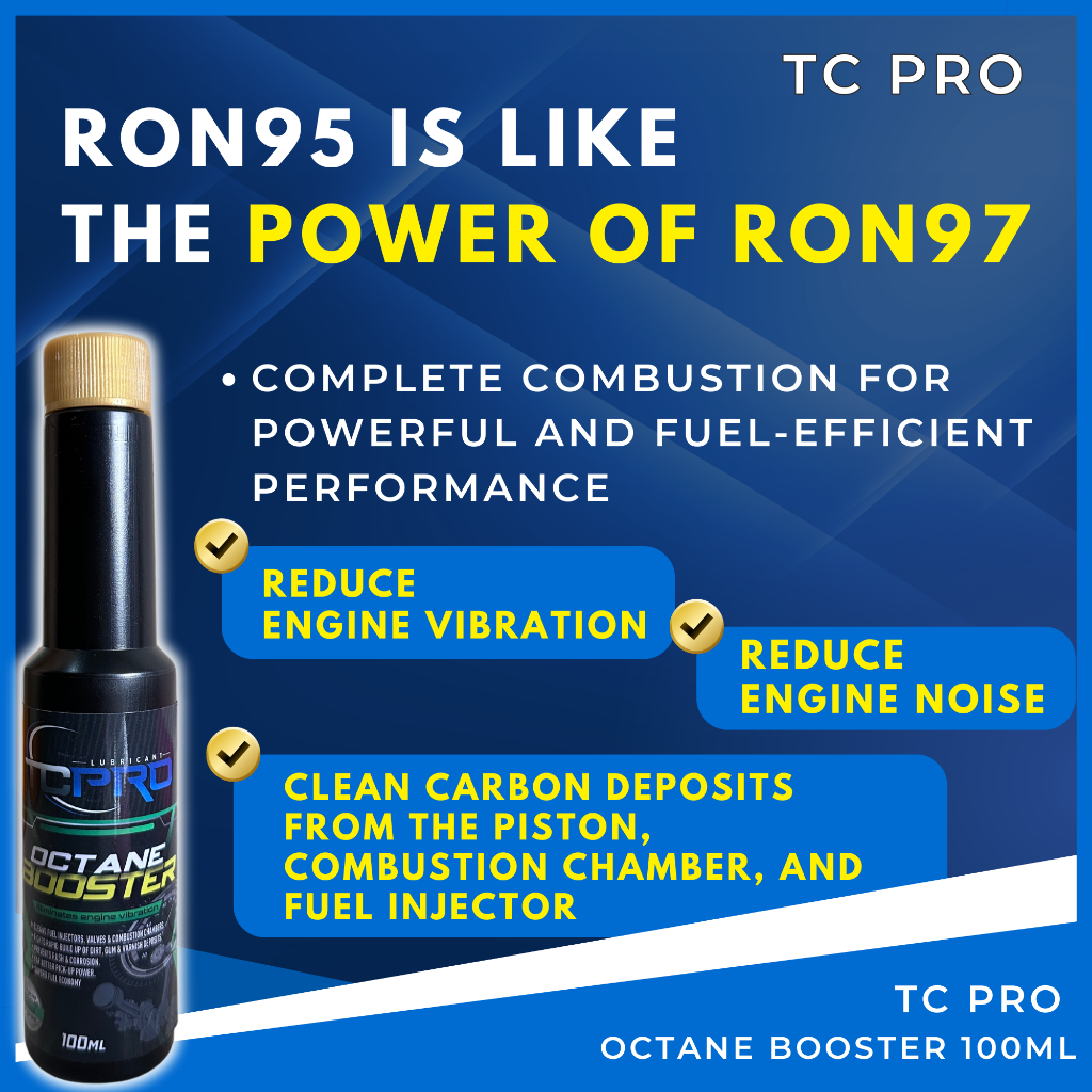 TC PRO OCTANE BOOSTER 汽油添加剂 Engine Cleaner Oil Gasoline Fuel System ...