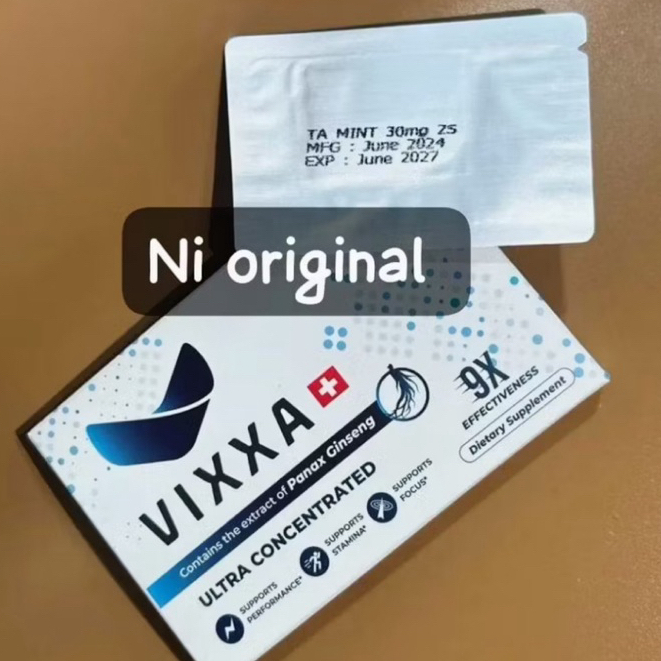 VIXXA PLUS ORIGINAL HQ ADA HOLOGRAM ORI (KAPSUL PRODUK FAKE) JANGAN ...