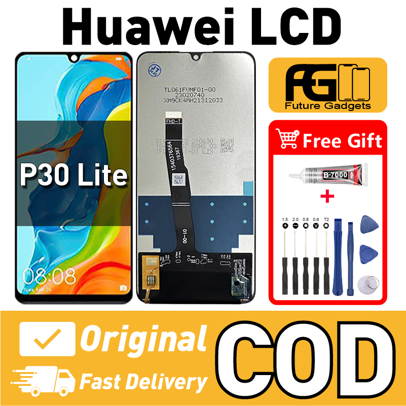 LCD HUAWEI P30 Lite Compatible For ORIGINAL LCD Skrin Touch Screen ...