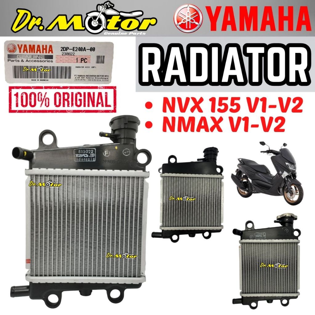 NVX155 NMAX AEROX NVX 155 V1 V2 Raditor Tangki Air Coolant Tank Koolant ...