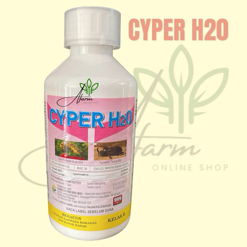 CYPER H20 1Liter Cypermetrin 20% Racun serangga | Shopee Malaysia