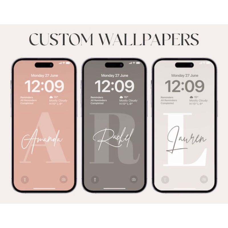 Custom name wallpaper ( Wallpaper nama ) | Shopee Malaysia