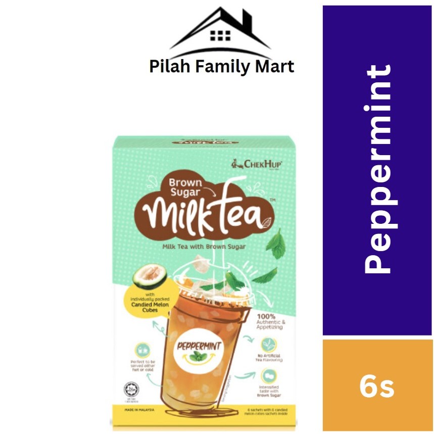 Peppermint CHEK HUP Brown Sugar Milk Tea 6s | Shopee Malaysia