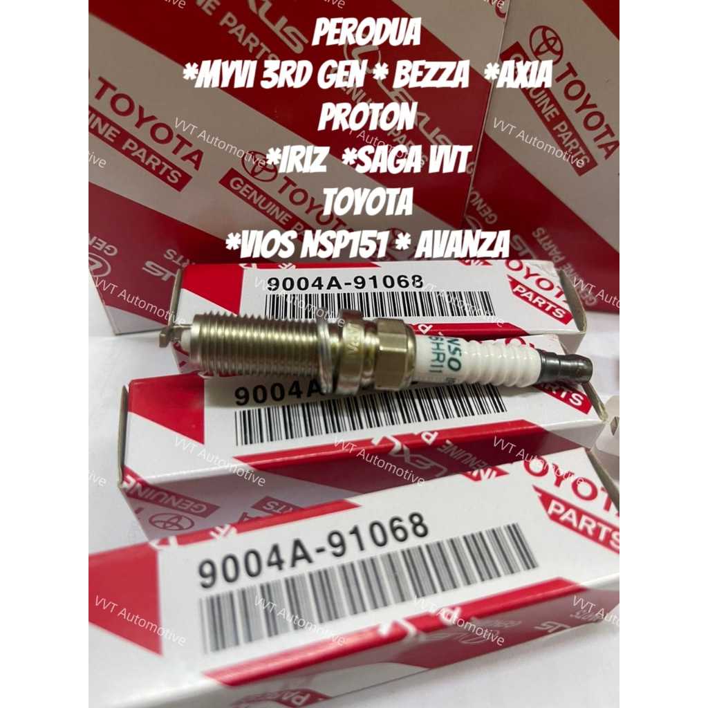 SARAWAK 9004A-91068 IRIDIUM SPARK PLUG MYVI BEZZA AXIA IRIZ SAGA VVT ...