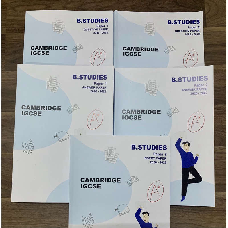 (Preloved Books 🇲🇾) IGCSE Business Studies 0450 Past Year Papers (2020 - 2022) - Question Papers ...