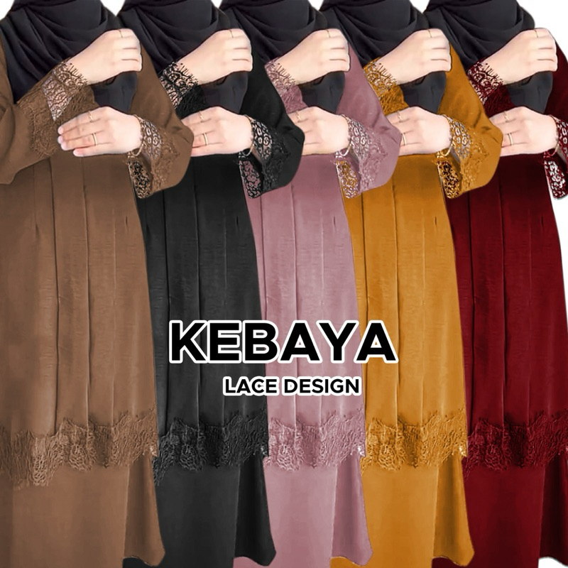 Baju Kurung Moden Lace Material Italian Cotton Baju Raya By Butik ...