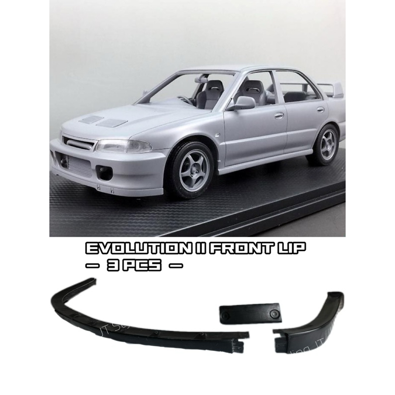 MITSUBISHI LANCER EVOLUTION II EVO 2 FRONT LIP FRONT SKIRT.PROTON WIRA ...