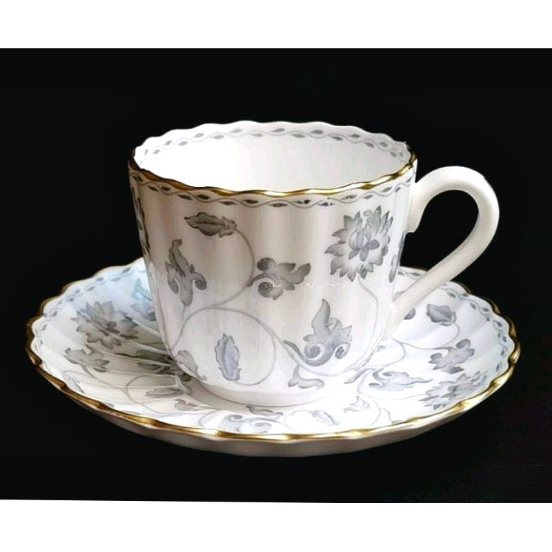Spode 🇬🇧 Made in England Colonel Gray Bone China Cup & Saucer | Shopee ...