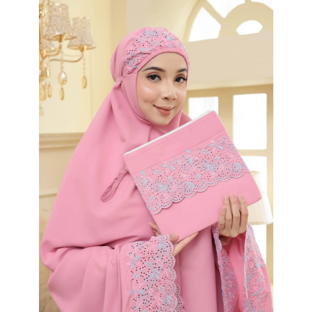 BRODERIE BAG COTTON TELEKUNG , BARU DESIGN , TRAVEL TELEKUNG | Shopee ...