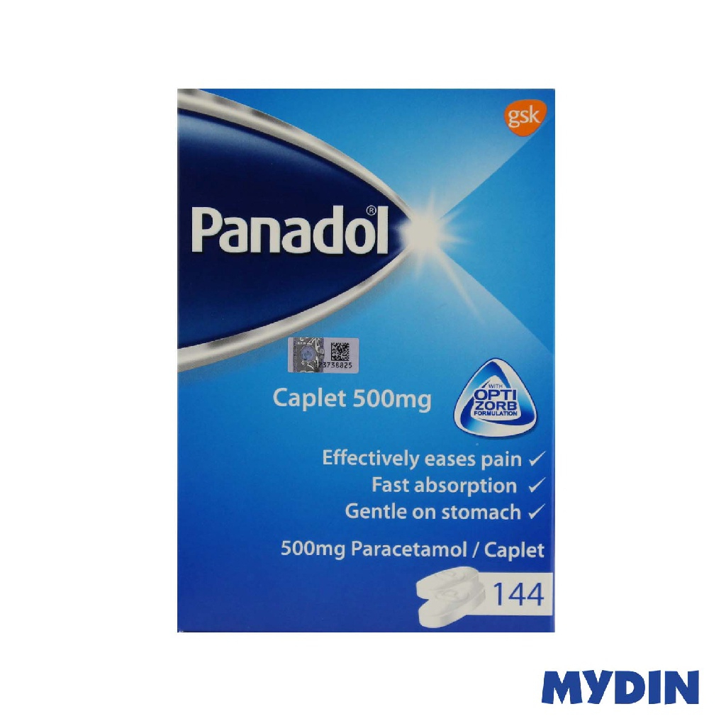 Panadol Optizorb Formulation Caplet 500mg (144 tablets) | Shopee Malaysia