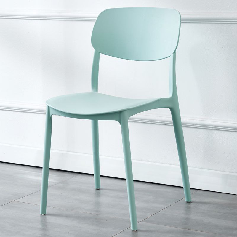 (BIG SIZE) FURNIMALL Nordic Candy Chair Plastic Chair Cafe Chair Dining ...