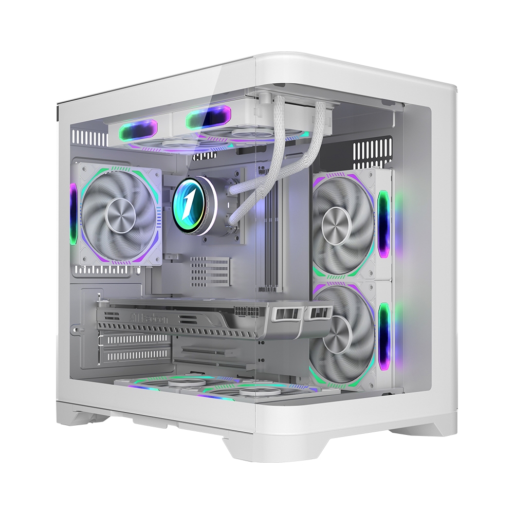 # 1ST PLAYER™️ UVIEW UV5 (3 x 120mm ARGB Fans) | MATX Case # | Shopee ...