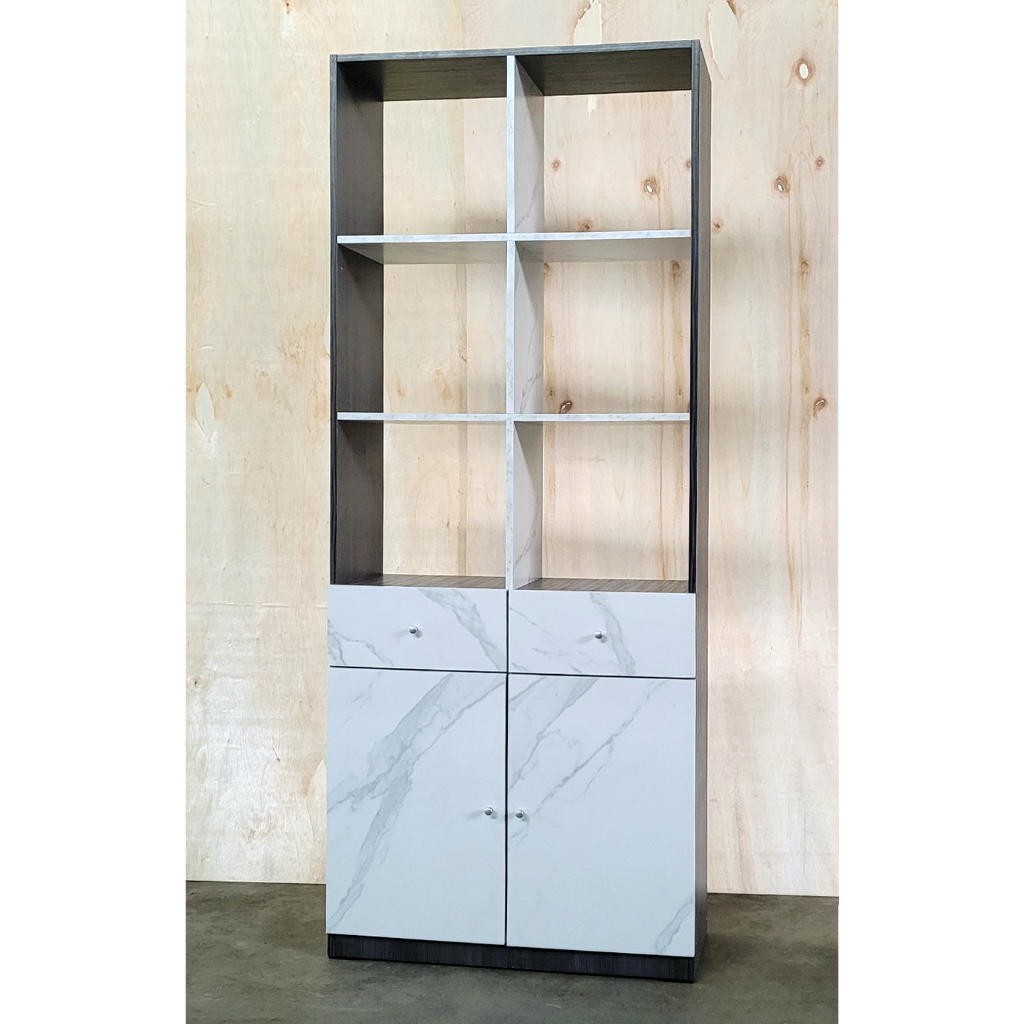 DFP 7ft Divider Rack Living Room Decoration Multipurpose Book Shelf ...