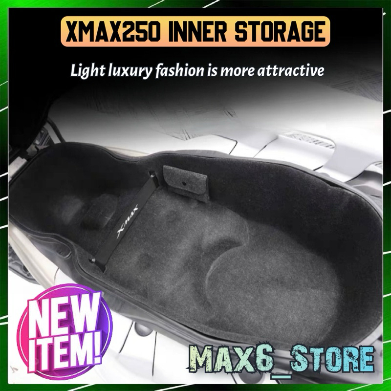YAMAHA XMAX250 V2 SEAT INNER STORAGE XMAX 250 SEAT BUCKET STORAGE BOX ...