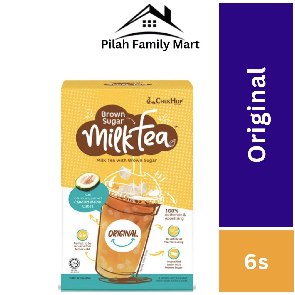 Original CHEK HUP Brown Sugar Milk Tea 6s | Shopee Malaysia