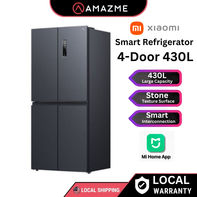 Xiaomi Mijia Smart 4-Door Refrigerator (430L) | Shopee Malaysia