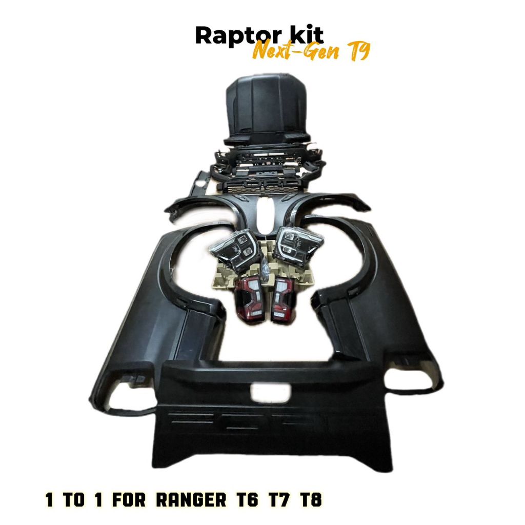 RAPTOR KIT NEXT-GEN T9 1 TO 1 FOR RANGER T6 T7 T8 FORD RANGER FORD ...