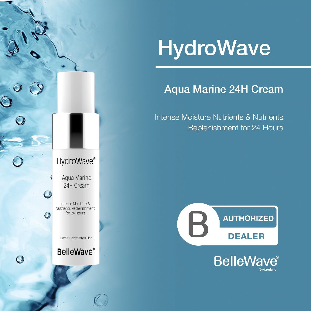 BelleWave HydroWave Aqua Marine 24H Cream 30ML | Shopee Malaysia