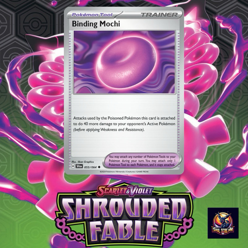 Pokemon TCG Binding Mochi Shrouded Fable | Shopee Malaysia