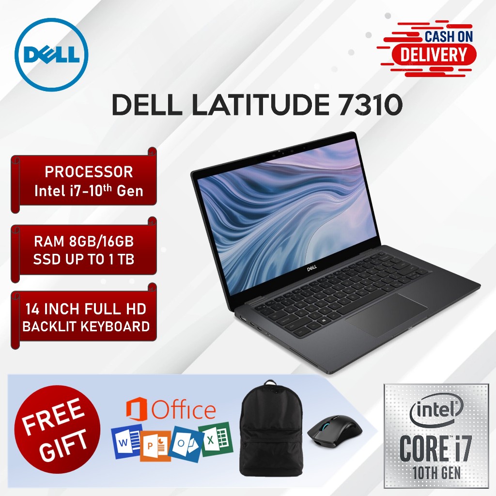 Dell Latitude 7310 Laptop i7 10th Gen 8GB 16GB RAM 128GB 256GB 512GB ...