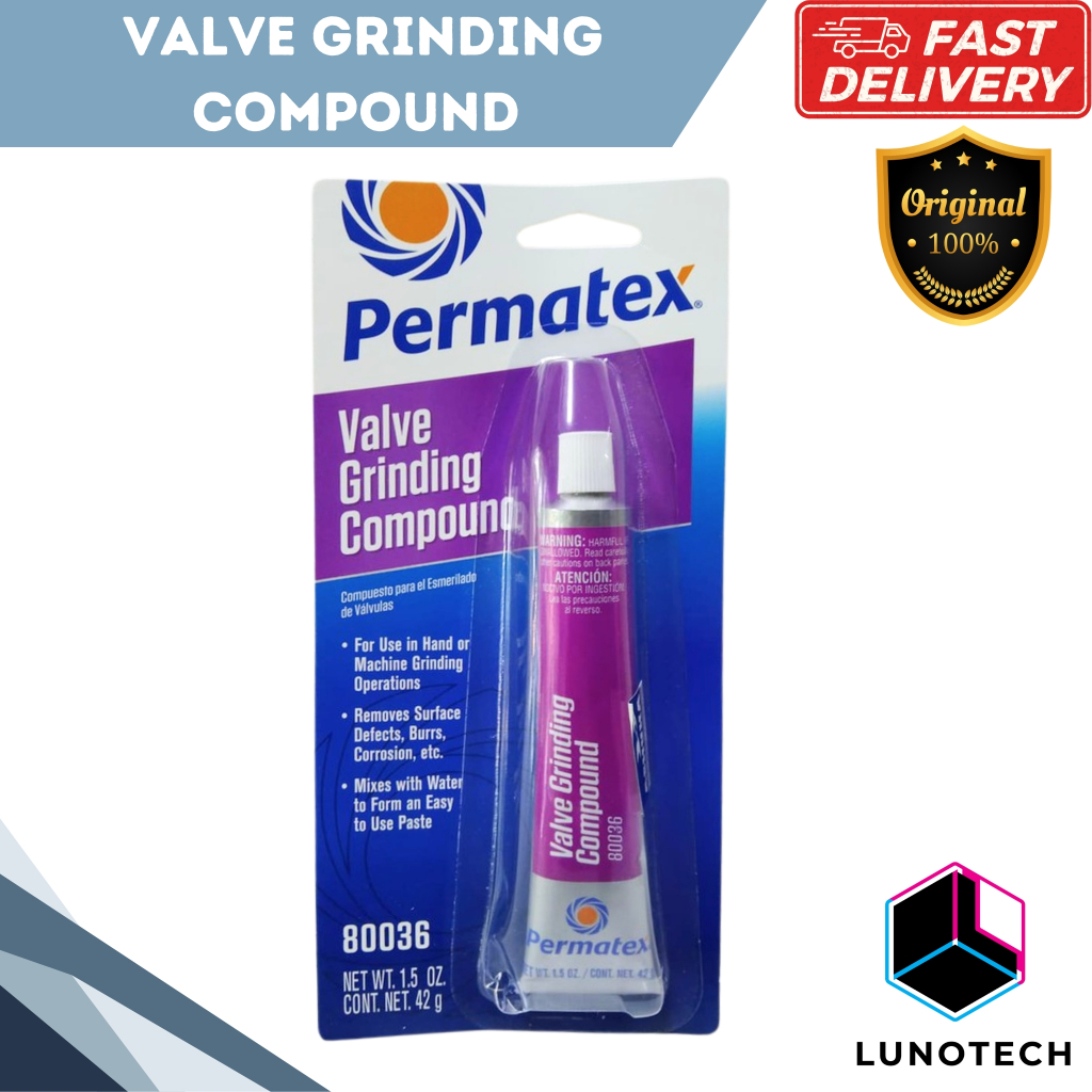 [ORIGINAL] PERMATEX Valve Grinding Compound / Valve Grinding Paste (42g ...