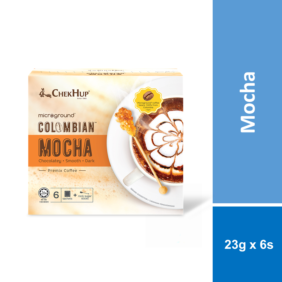 Chek Hup Microground Colombian Mocha 23g x 6s | Shopee Malaysia