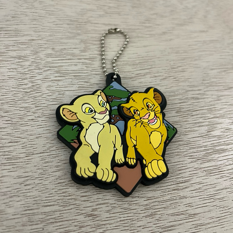 The lion king simba & nala keychain key holder | Shopee Malaysia