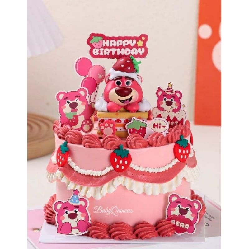 READY STOCK - Lotso Kids Boy Girl Cake Topper Decorations | Shopee Malaysia