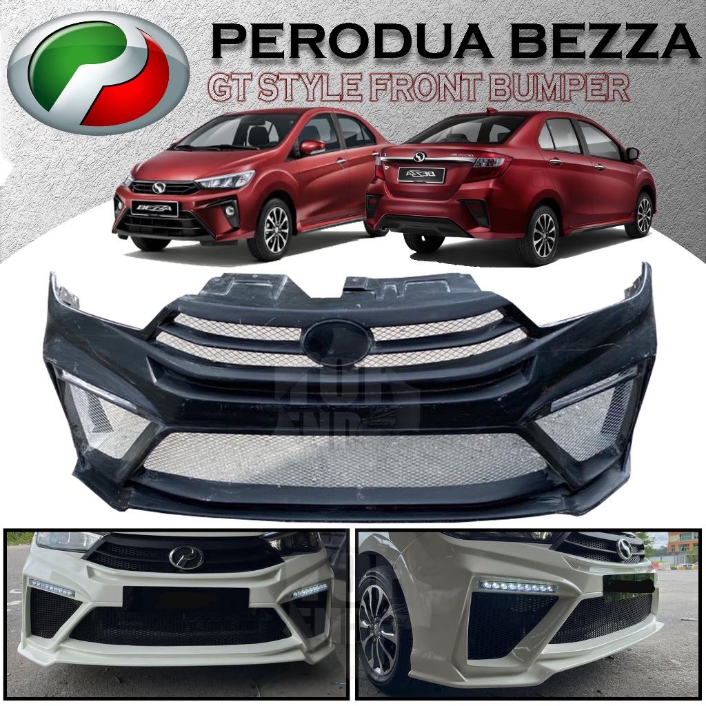 PERODUA BEZZA 2020 FACELIFT GT BUMPER (GT STYLE) FRONT BUMPER FOR BEZZA ...