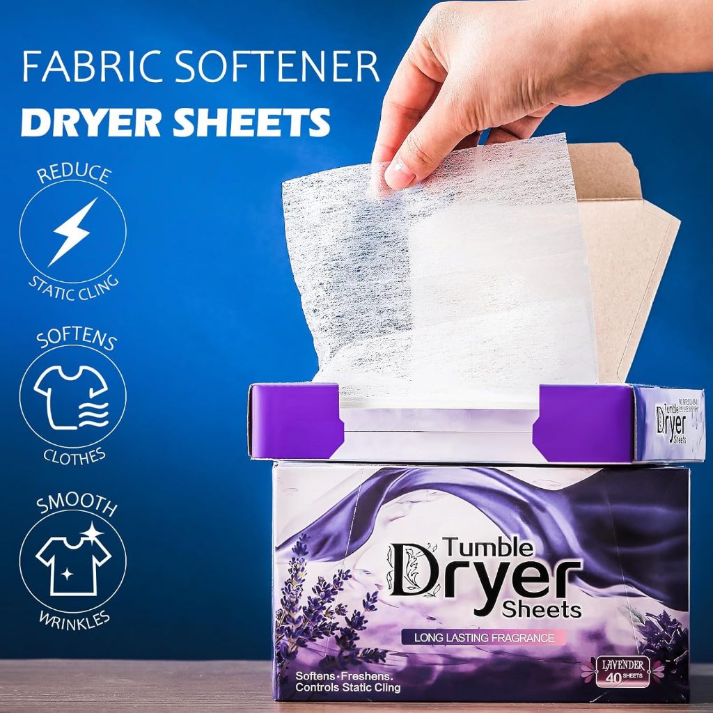 [ LAUNDRY ] Dryer Softener Sheet Perfume Anti-Wrinkle Anti-Static Mesin ...