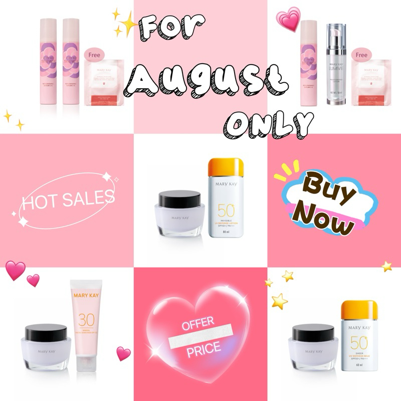 Mary Kay August Promotion (ONLY AUGUST) | Shopee Malaysia