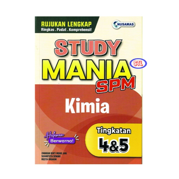 [Nusamas] Buku Rujukan : Study Mania Tingkatan 4 & 5 KSSM | Shopee Malaysia
