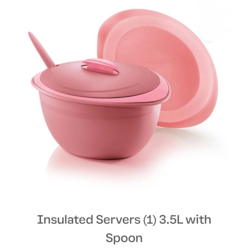 TUPPERWARE Insulated Server 3.5Lwith Spoon(1 Pcs) | Shopee Malaysia